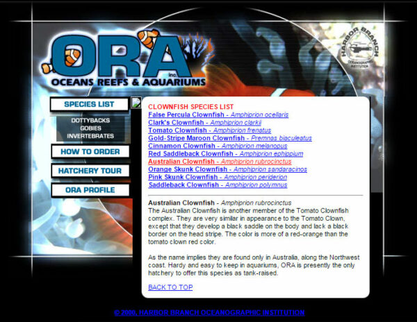ORA_historical_screenshot_composit_June2_2001 - CORAL Magazine