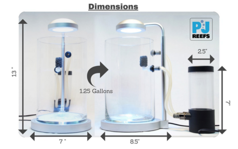 PJ Reefs 2.0 Deluxe Dwarf Seahorse Kit on Kickstarter - CORAL Magazine