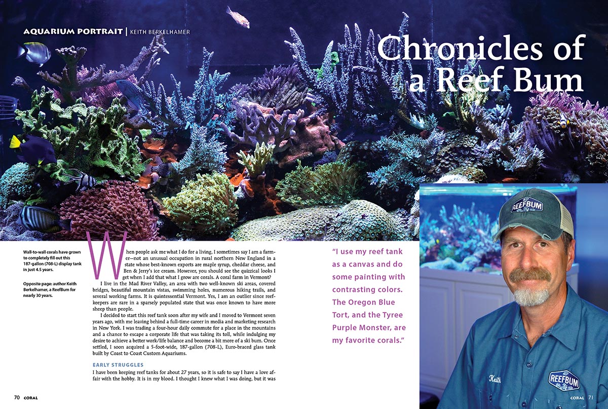 CORAL Excerpt: Chronicles of a Reef Bum - CORAL Magazine